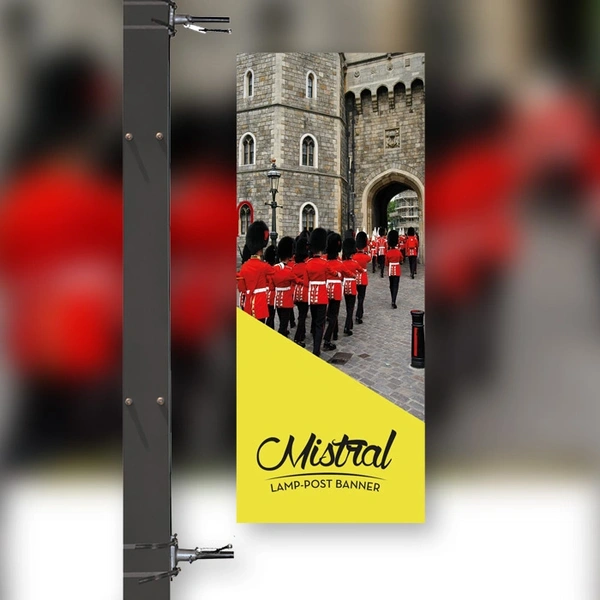 Mistral Lamp Post & Wall Display | Nectarine Print