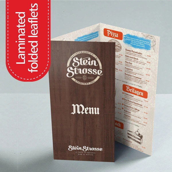 Folded & Laminated Leaflets | Nectarine Print